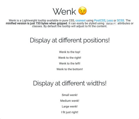 create minified tooltips in pure css with wenk hongkiat