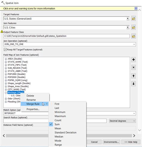 [gis] creating spatial join which will calculate sum of values in