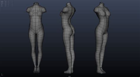 Topology Reference Guide Intro To 3d 60125 3d Mesh Desenho