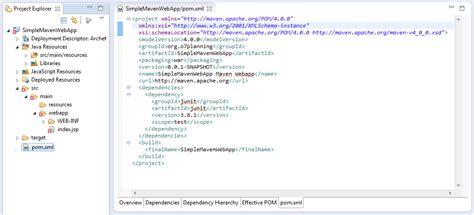 run maven java web application in jetty maven plugin