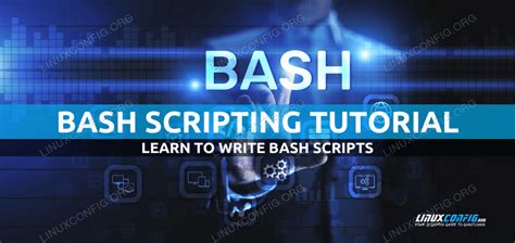 bash scripting tutorial linux tutorials learn linux configuration