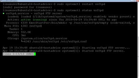 How To Set Up A Vsftpd Server On An Ubuntu 16 04 Vps Or Dedicated Server