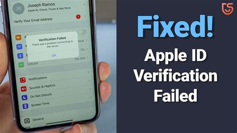 how to fix apple id verification failed on iphone ipad 2020 there was