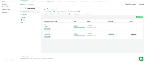 node js e11000 duplicate key error index in mongodb