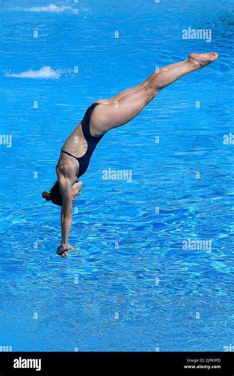 Heimberg Michelle Sui Dive Women 1m Springboard Final During