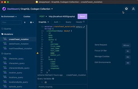 insomnia plugin graphql codegen insomnia