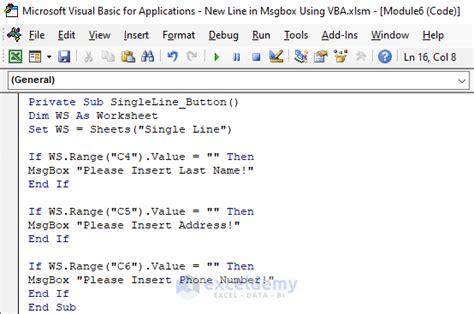 vba new line step by step how to insert new line in vba msgbox cloud