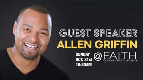 Guest Speaker Dr Allen Griffin Youtube