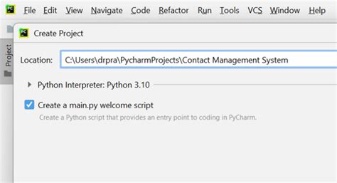contact management system project in python copyassignment