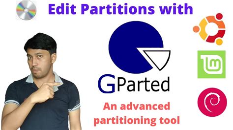 gparted tutorial edit partitions easily resize partition without