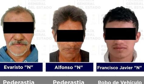 Aprehende Fge A 3 Presuntos Agresores Sexuales