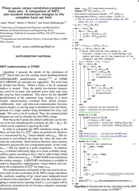 Plane Waves Versus Correlation Consistent Basis Sets A Comparison Of
