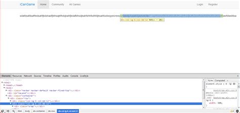 html bootstrap 3 0 grid system not containing text