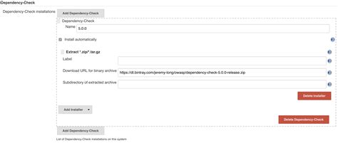 jenkins owasp dependency check plugin