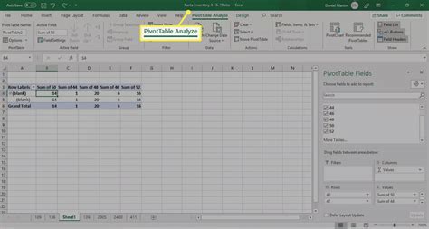 how to delete pivot tables in excel