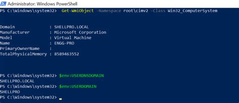 get domain name using powershell and cmd shellgeek