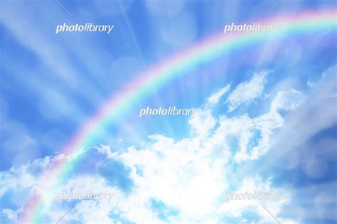 青空と太陽に虹 イラスト素材 [ 7461025 ] フォトライブラリー Photolibrary