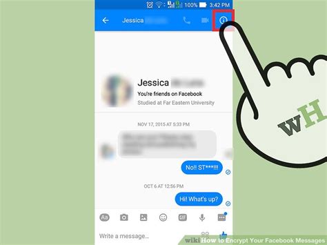How To Encrypt Your Facebook Messages 11 Steps With Pictures