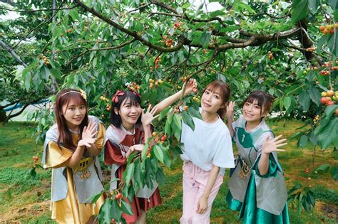 けっぱって東北 山形のさくらんぼ園から新メンバーを発表！7 16東北ワンマンツアー初日に『佐藤櫻子』デビュー決定！ エンタメラッシュ