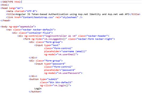 angular js token based authentication using