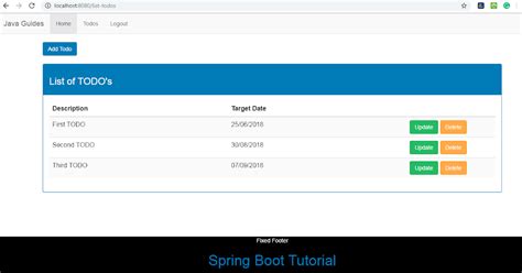 spring boot web application with jsp crud example tutorial