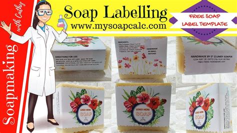 Diy Soap Labels Template