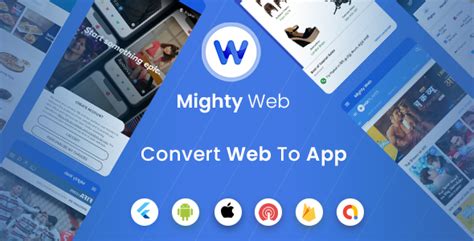app source code mightyweb flutter webview convert your