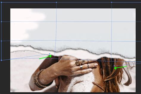 How To Make Photos Look Torn In Photoshop Ripped Paper Effect