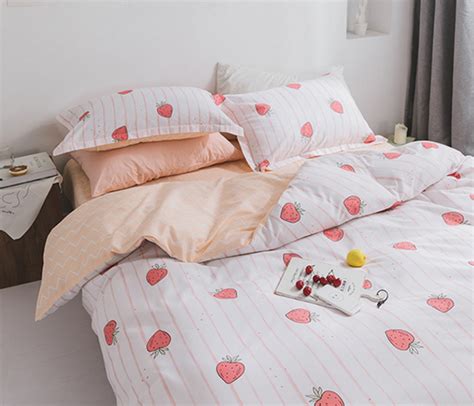 Love Strawberry Bedding Set Ivybycrafts