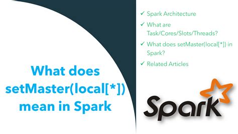what does setmaster local[ ] mean in spark spark by {examples}