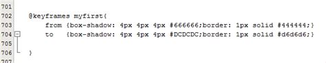 css unexpected token nl and lbrace error in netbean stack overflow