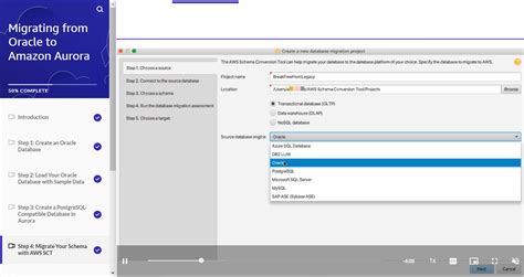 migrating from oracle to amazon aurora tutorials dojo