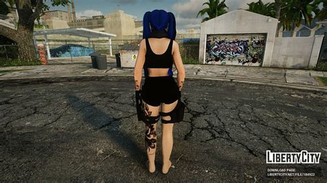 Download Girl In A Sexy Outfit For Gta San Andreas