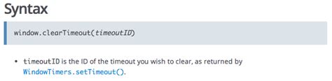 javascript variable scope with settimeout and cleartimeout stack overflow