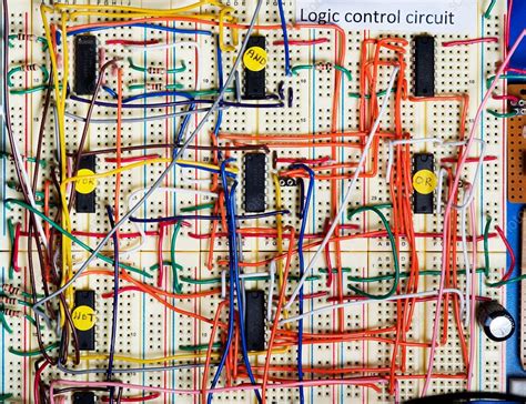 logic circuits stock image c034 6889 science photo library