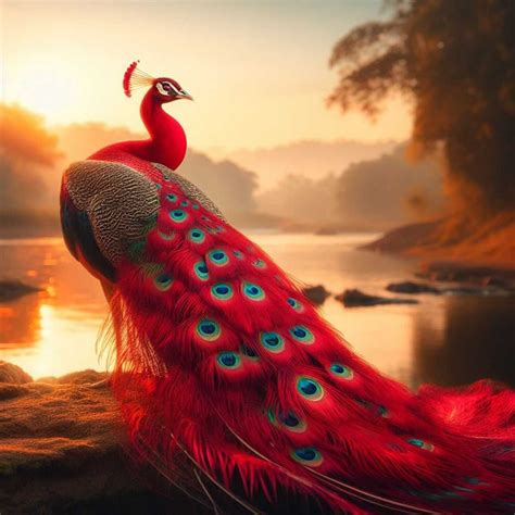 Red Peacock A Rare And Enigmatic Treasure By Birdy Facts Sep 2023