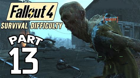 Fallout 4 Survival Difficulty Sniper Walkthrough Gameplay Part 13