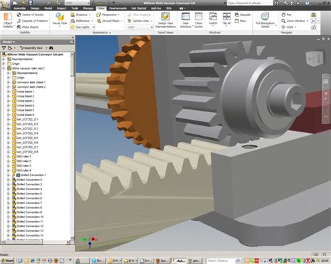 how to make a rack and pinion gear in inventor absolutenessnews