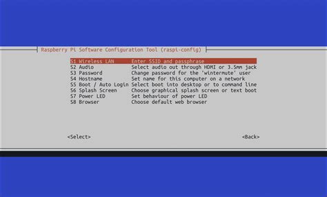 Configuration Raspberry Pi Documentation