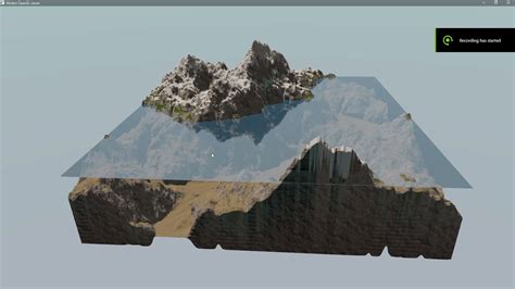 opengl procedural terrain water reflection youtube