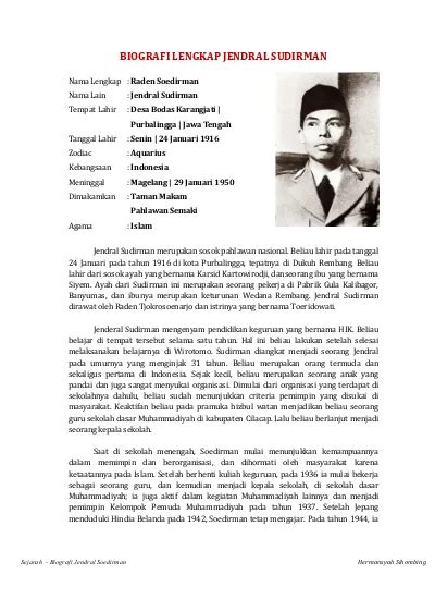 Foto Pahlawan Jendral Sudirman 52 Koleksi Gambar