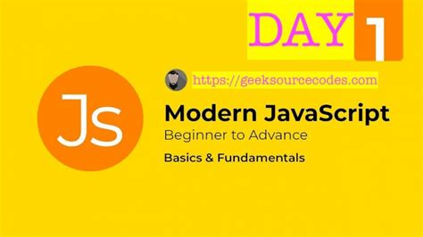 modern javascript fundamentals day1 on 100 days coding