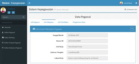download sistem informasi kepegawaian dengan php gratis ~ m2mexacta