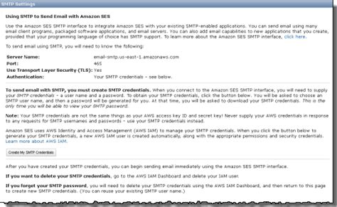 new smtp support for the amazon simple email service ses aws news