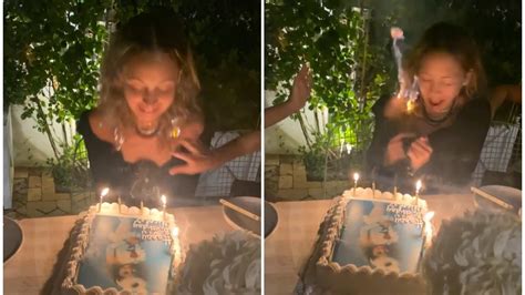 Nicole Richie Screams In Horror As Hair Catches Fire At Birthday Party