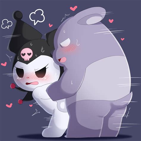 Rule 34 0227 Angry Anthro Arm Pull Baku Sanrio Blush Bodily Fluids