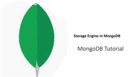 mongodb storage engine in mongodb part 15 youtube