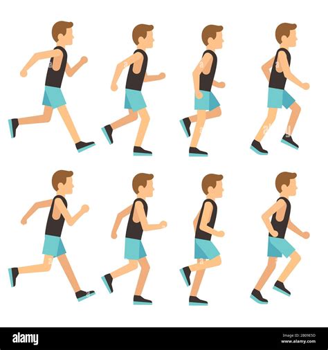 Niño Corriendo Animación Imágenes Recortadas De Stock Alamy