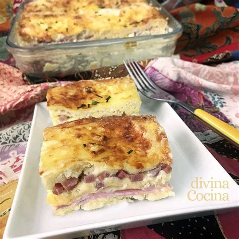 Receta Pastel De Pan De Molde Gratinado Mis Recetas Caseras