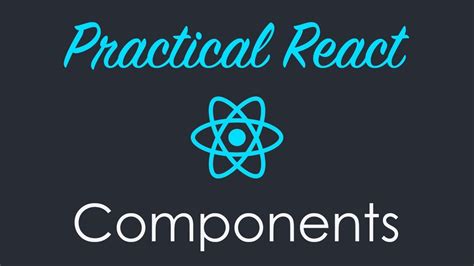 how to create react js components part 2 youtube
